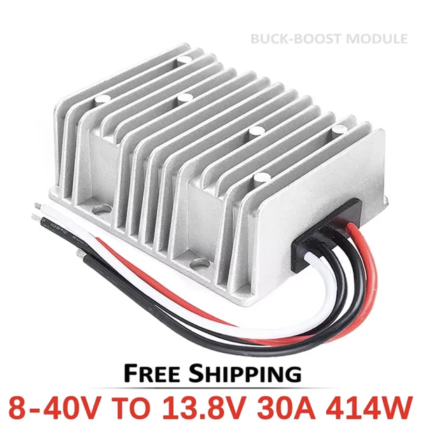 BOOST BUCK CONVERTER DC 8-40V-DC 12V 13.8V Solar Voltage Stabilizer Regulator £48.83 - PicClick UK