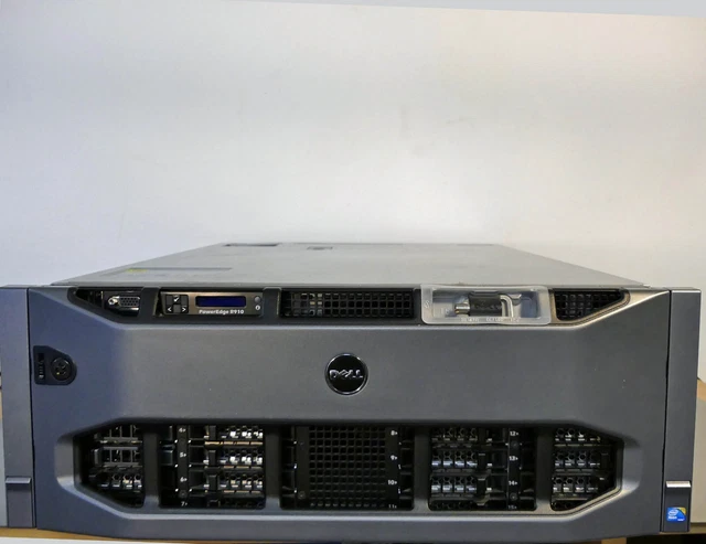 SERVEUR DELL POWEREDGE R910 - quad Xeon x7560 - 128 Go - H700 EUR 882 ...
