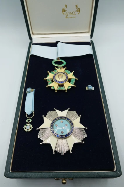 BRAZIL NATIONAL ORDER of the Southern Cross Complete Set with Case £ ...