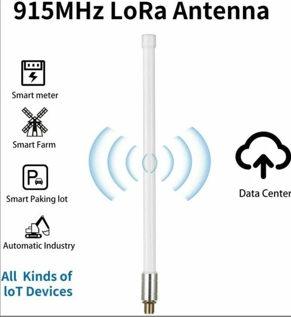 ANTENNE LORA LORA 12dBi Helium Hotspot Miner-Outdoor 915mhz pour RAK Nebra Bobcat EUR 43,15 ...