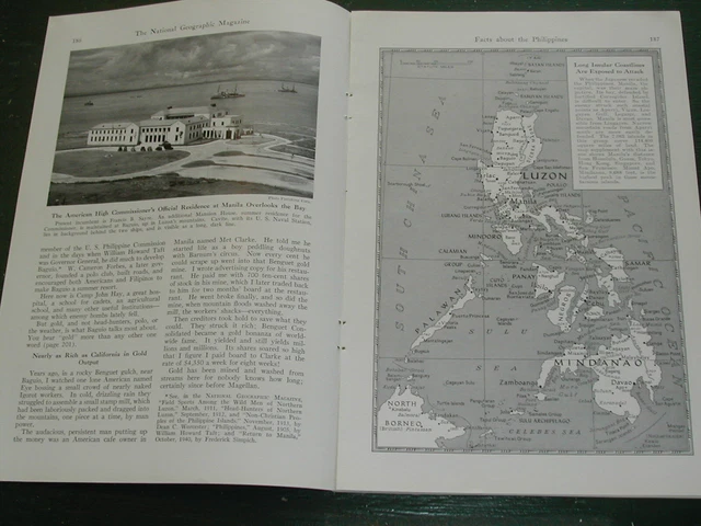 1942 PHILIPPINES MAGAZINE article, natives, history, WWII etc £8.17 ...