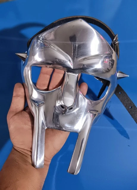 MF DOOM FOU Villain Gladiateur Masque Wearable Cosplay Costume Visage ...