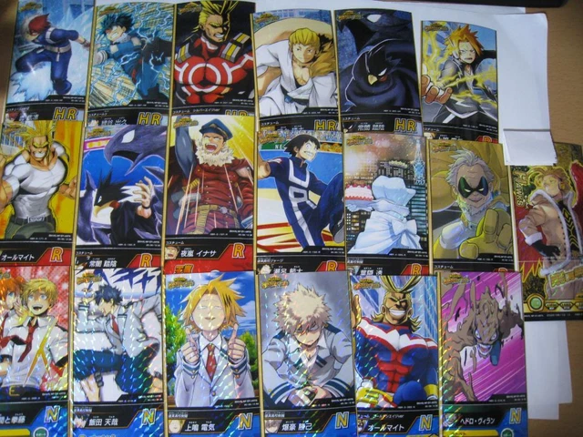 MON HÉROS ACADEMIA Bataille Rush Carte Tdc Mha Kohei Horikoshi Jump Lot ...