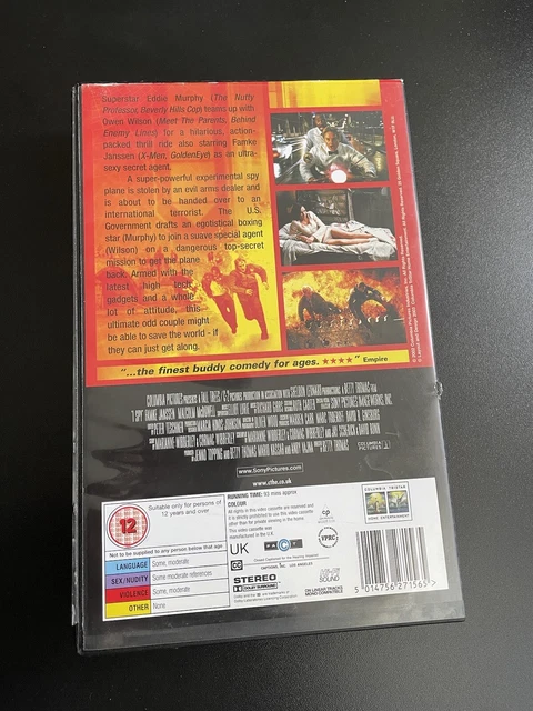 I SPY (VHS) 2002 Big Box Eddie Murphy, Owen Wilson Comedy Movie £7.99 - PicClick UK