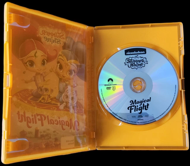 SHIMMER & SHINE Magical Flight DVD Region 4 PAL Nickelodeon Mint Disc ...
