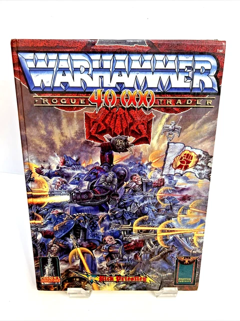 WARHAMMER 40K ROGUE Trader Hardback Book 1987 Games Workshop 1a ...