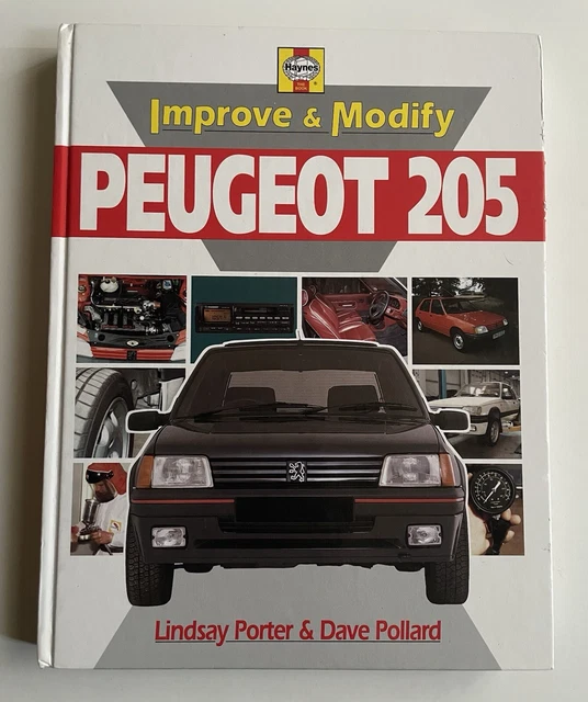 PEUGEOT 205 IMPROVE & Modify Haynes book £9.92 - PicClick UK