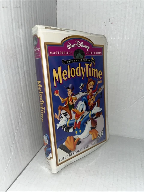 WALT DISNEY’S: MELODY Time 50th Anniversary Edition (VHS, 1998) £7.41 ...