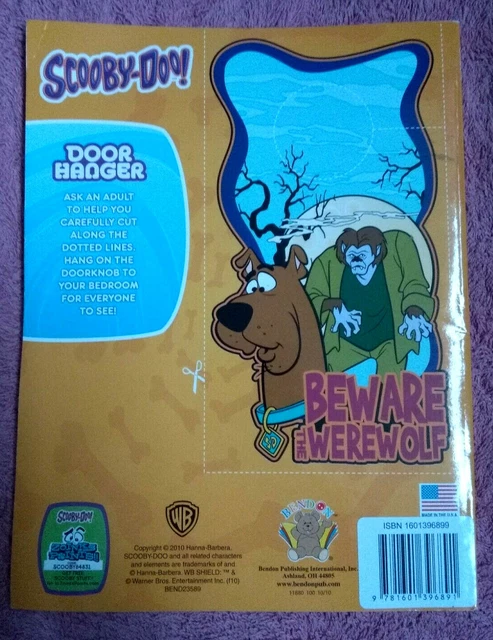 NEW SCOOBY DOO JUMBO Coloring Activity Book 2010 Unused Warner new-scooby-doo-jumbo-coloring-activity-book-2010-unused-warner