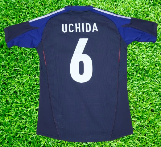 MAGLIA CALCIO GIAPPONE #6 Uchida 100% Autentica Edizione Giocatore 2012/2013 Formulazione EUR 89 ...