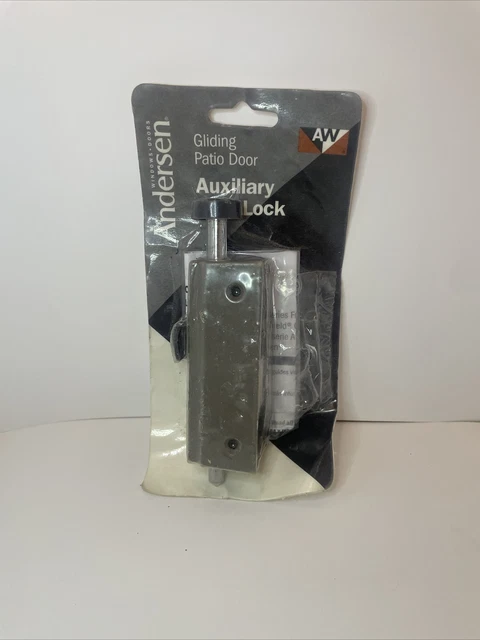 ANDERSEN GLIDING PATIO Door Auxiliary Foot Lock 200 400 Series 1997301 ...