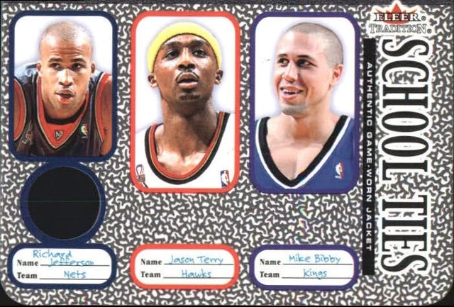 2002-03 FLEER TRADITION School Ties jeu d'occasion Jefferson/Terry ...