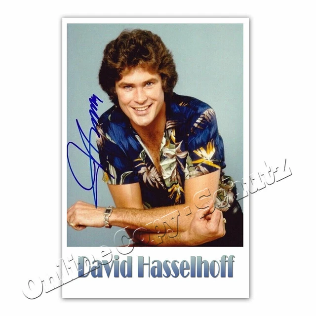 DAVID HASSELHOFF AUS Baywatch & Knight Rider ° Autogrammfoto ² EUR 4,49 ...
