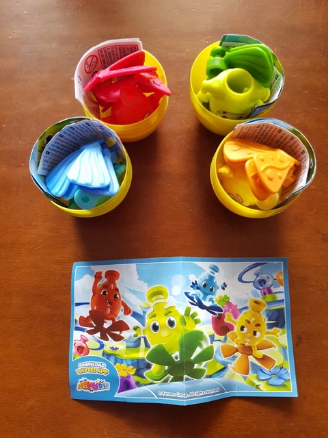 KINDER MINI GRANSORPRESA 2023 (Serie Completa Trottole) Vda01 - Vda02A ...