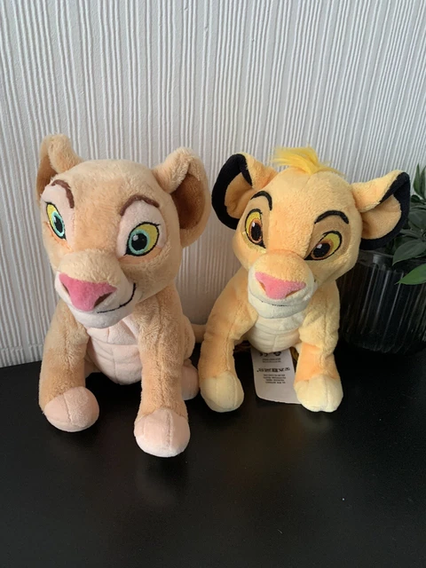 DISNEY THE LION King Small Simba And Nala Plush Toys £9.50 - PicClick UK