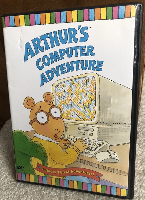 PBS KIDS ARTHUR’S Computer Adventure DVD Buster, Piano, Lucky Cartoon ...