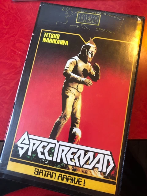 SPECTREMAN SATAN ARRIVE rare VHS 80's 43 min rare VF SF Pilote 1978 EUR ...