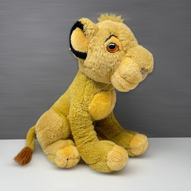 SIMBA PLUSH (THE Lion King) Disneyland Genuine Vintage Soft Toy | 13” £ ...