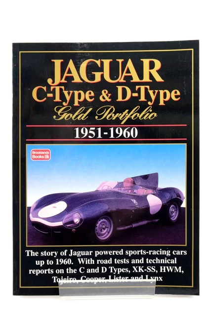 &JAGUAR C-TYPE & D-TYPE GOLD PORTFOLIO 1951-1960 - Clarke, R.M" £36.00 - PicClick UK
