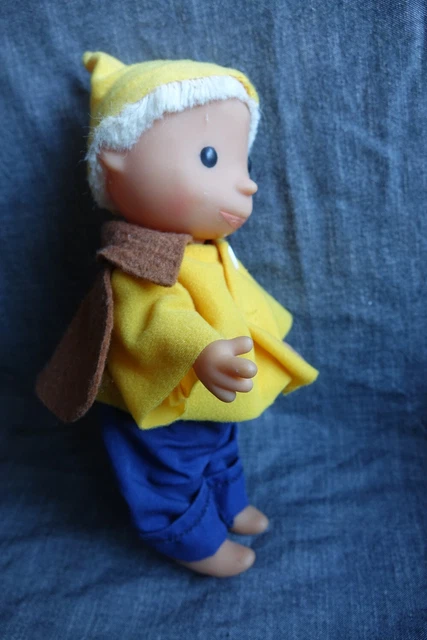 ORIGINAL SANDMANN DDR Sandmännchen Rarität 4 Finger Blau Gelb Ostalgie ...