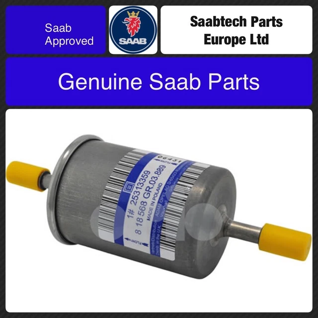GENUINE SAAB 9-3 Petrol B207 Engine Fuel Filter 25313359 £9.95 ...