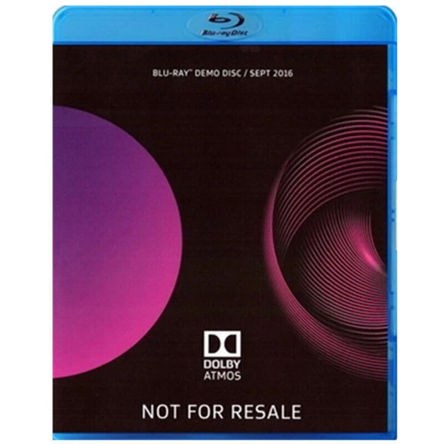 NEW BOX DOLBY Atmos Blu-Ray Demo Disc (Sep 2016) :1-Disc All Region Blu ...