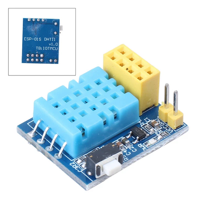 Esp8266 Dht11 Esp 0101s Temperature And Humidity Wifi Module Wireless Module 1464 Picclick Au