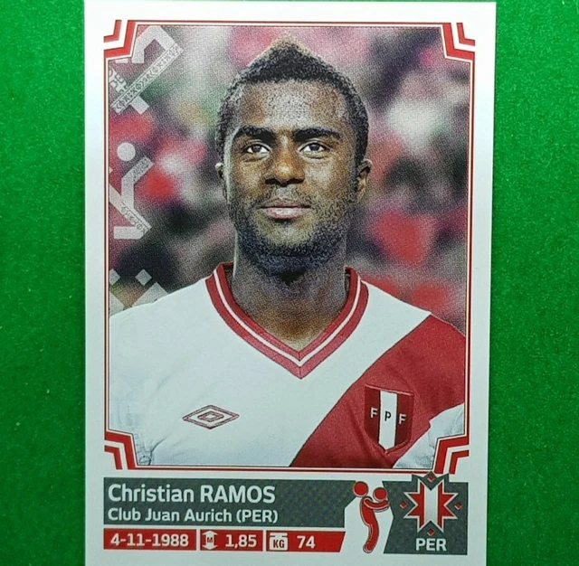 FIGURINA CALCIATORI PANINI Peru Ramos N°257 Copa America Chile 2015 EUR ...