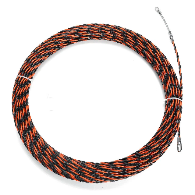 EXTRACTEUR DE CÂBLE en fibre de verre, 30M, aide à l'extraction, fil ...