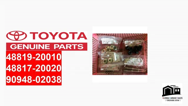 TOYOTA AE86 FRONT Stabilizer Bolt&Rubber&Cushion retainer&Washer&Nut ...