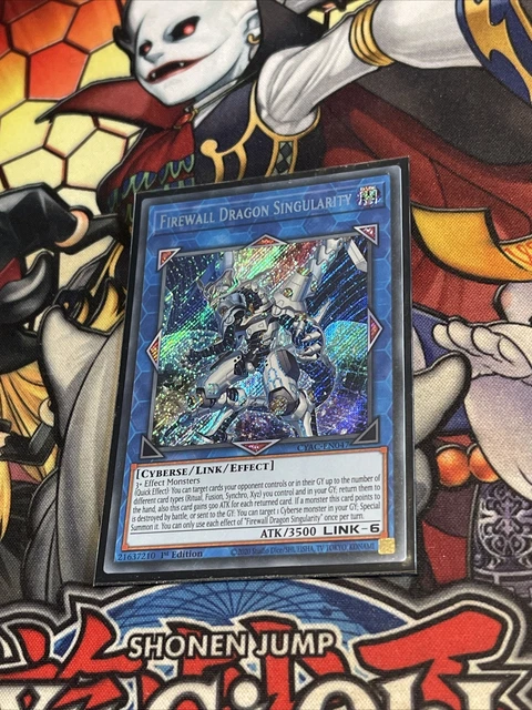 YU-GI-OH! DRAGON PARE-FEU DE SINGULARITÉ CYAC-FR047 1ST NEUF/MINT ...