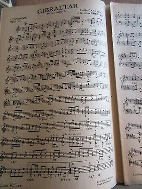 PASOS-DOBLES: GIBILTERRA-LA POLKA Dei Pinguini (Carrara & Ghestem)/ Ed. Hohner EUR 4,27 ...