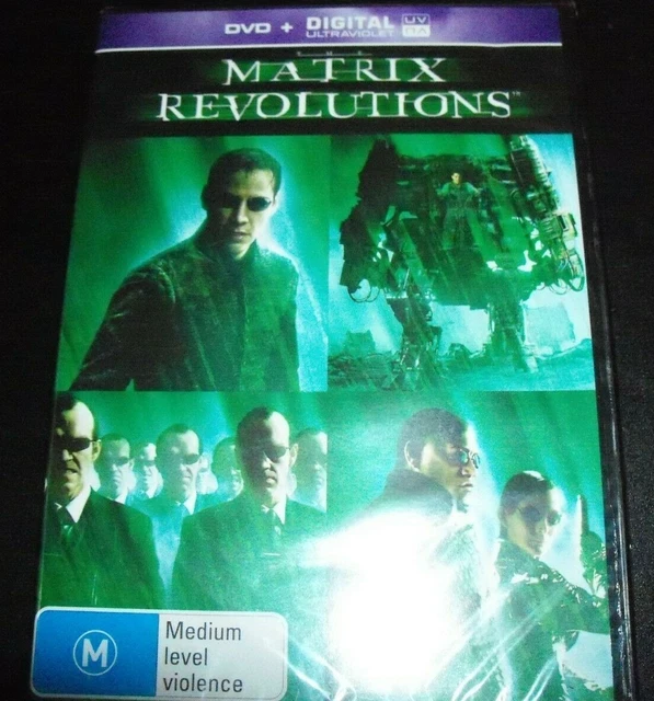 MATRIX REVOLUTIONS (KEANU Reeves) 2 Disc (Australia Region 4) DVD – New ...