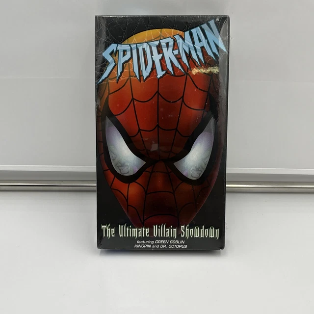 NEW SPIDER-MAN THE Ultimate Villain Showdown VHS 2002 Marvel Sealed ...