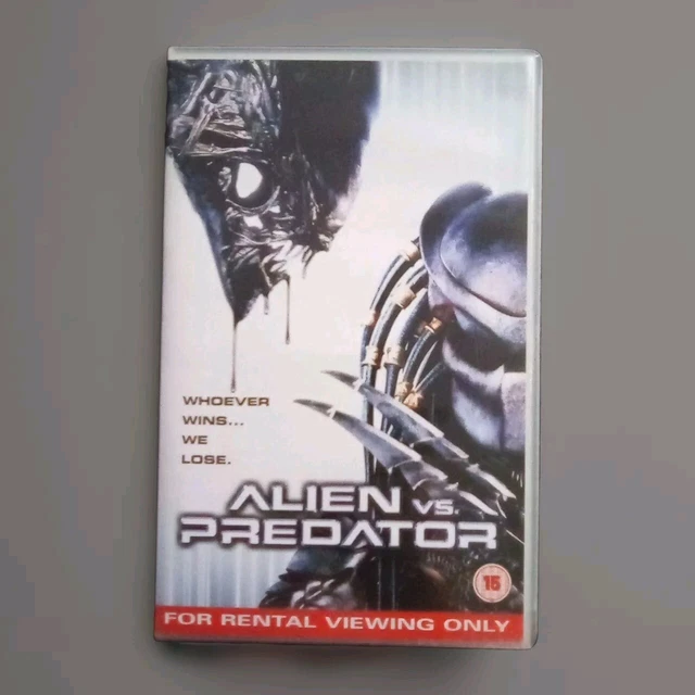 ALIEN VS PREDATOR VHS 20th Century Fox Big Box Ex Rental Release £24.99 ...