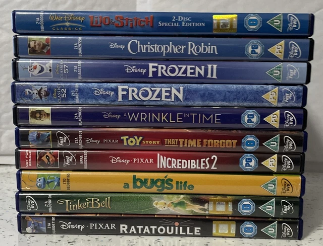 DISNEY - DVD Bundle x 10 Films All Discs In Very Good Condition - No.2 ...