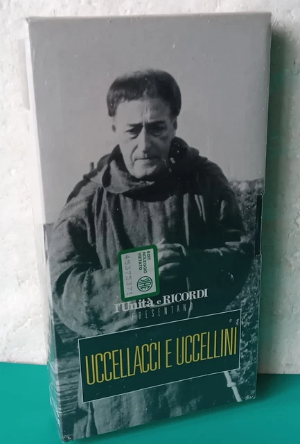 UCCELLACCI E UCCELLINI (1966) VHS EDIZIONE CAPOLAVORI ITALIANI l'Unità ...