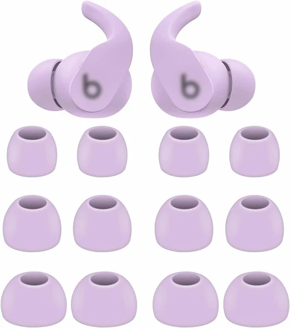 ORIGINAL BEATS FIT Pro Ear Tips Buds Purple Eartips 3 Sizes + USB ...