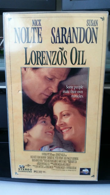 LORENZOS OIL (VHS,1993) Nick Nolte Susan Sarandon $5.00 - PicClick CA