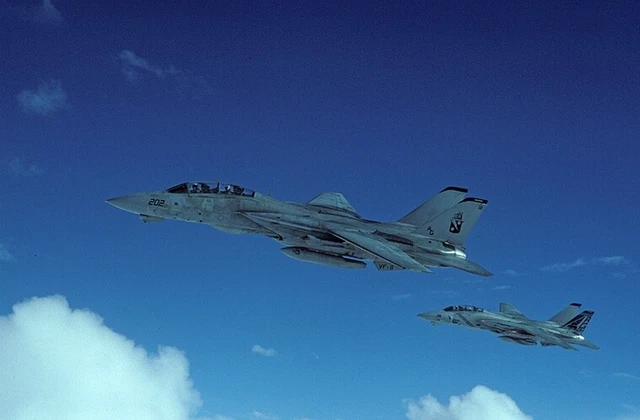 ORIGINAL COLOUR SLIDE of Grumman F-14B Tomcat 1614181 AG203 VF-11 a2a £6.50 - PicClick UK
