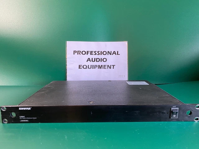 SHURE UA845 ACTIVE Antenna Distribution Unit 500-900 Mhz £299.00 ...