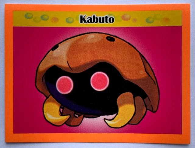 2023 POKEMON LATEST EVOLUTION Sticker #070 KABUTO Kanto PERU Edition $5 ...