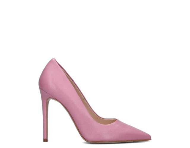 SCARPE REBECCA VAN DIK Donna Decollete ROSA Pelle naturale ...