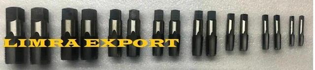 BSP BRITISH STANDARD Pipe Bsp Parallel Tap Set 8 Size 1/8" To 1" - Die ...