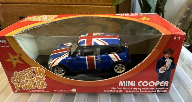 MINI COOPER : Union Flag Austin Powers Rare 1:18 Die Cast Model Car ...