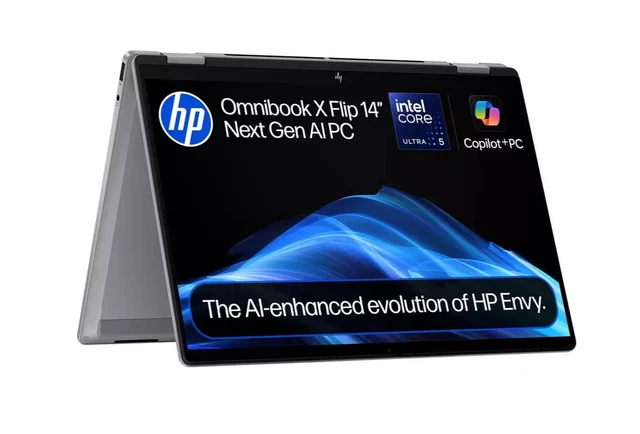 HP OMNIBOOK X Flip 14" 2-in-1 Laptop Intel Core Ultra 5 226V 16GB RAM ...