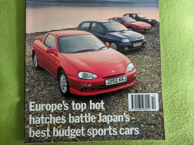 1990S CAR MAGAZINE Clio 1.8 16V Peugeot 205 GTI 1.9 Astra GSI Mk3 ...
