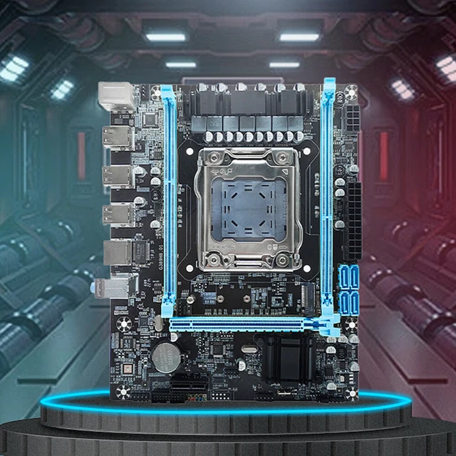 X79 MICRO-ATX MOTHERBOARD 1000 Mbps LAN Onboard LGA2011 Computer ...