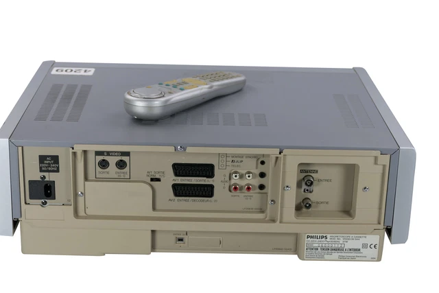 PHILIPS VR20D/39 | Super VHS / Digital VHS Recorder | Time Base ...