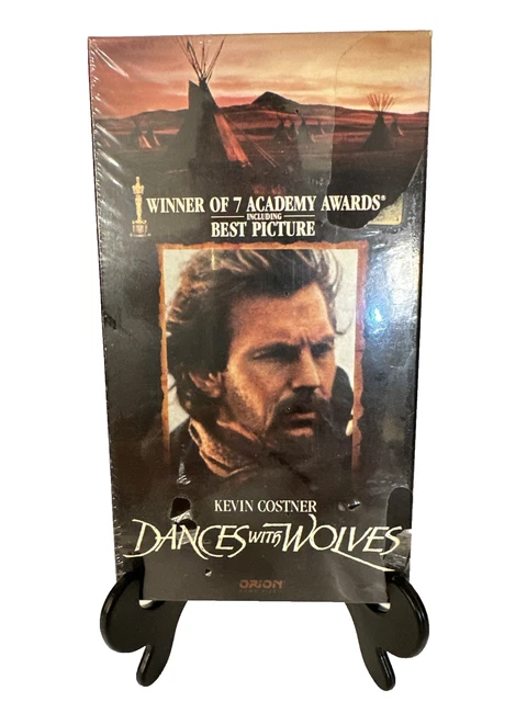 DANCES WITH WOLVES VHS 1991 First Release-Watermark-OHV Tape New ...